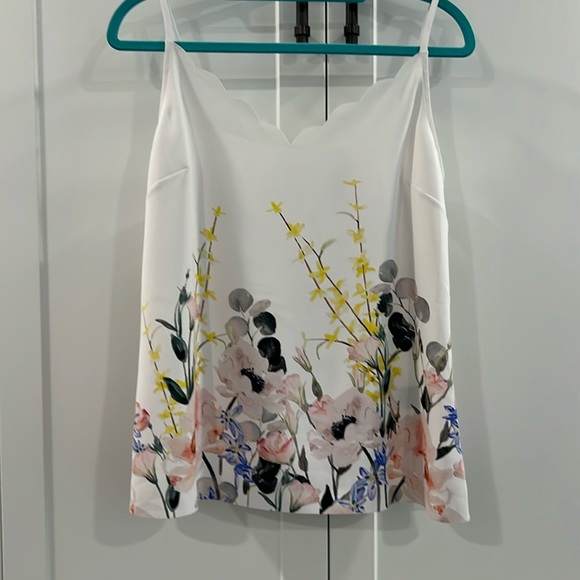 Ted Baker | Tops | Ted Baker Ziina Elegant Scalloped Camisole | Poshmark